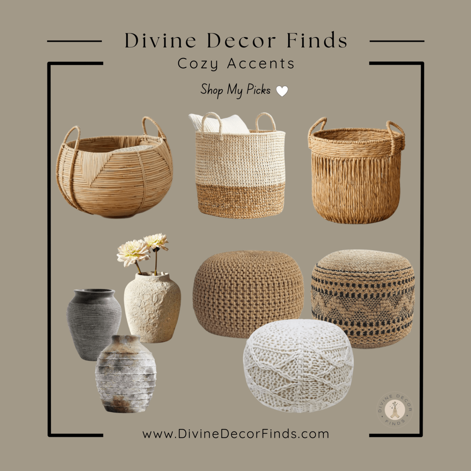 How to Layer Cozy Textures for a Warm Winter Home | Divine Decor Finds