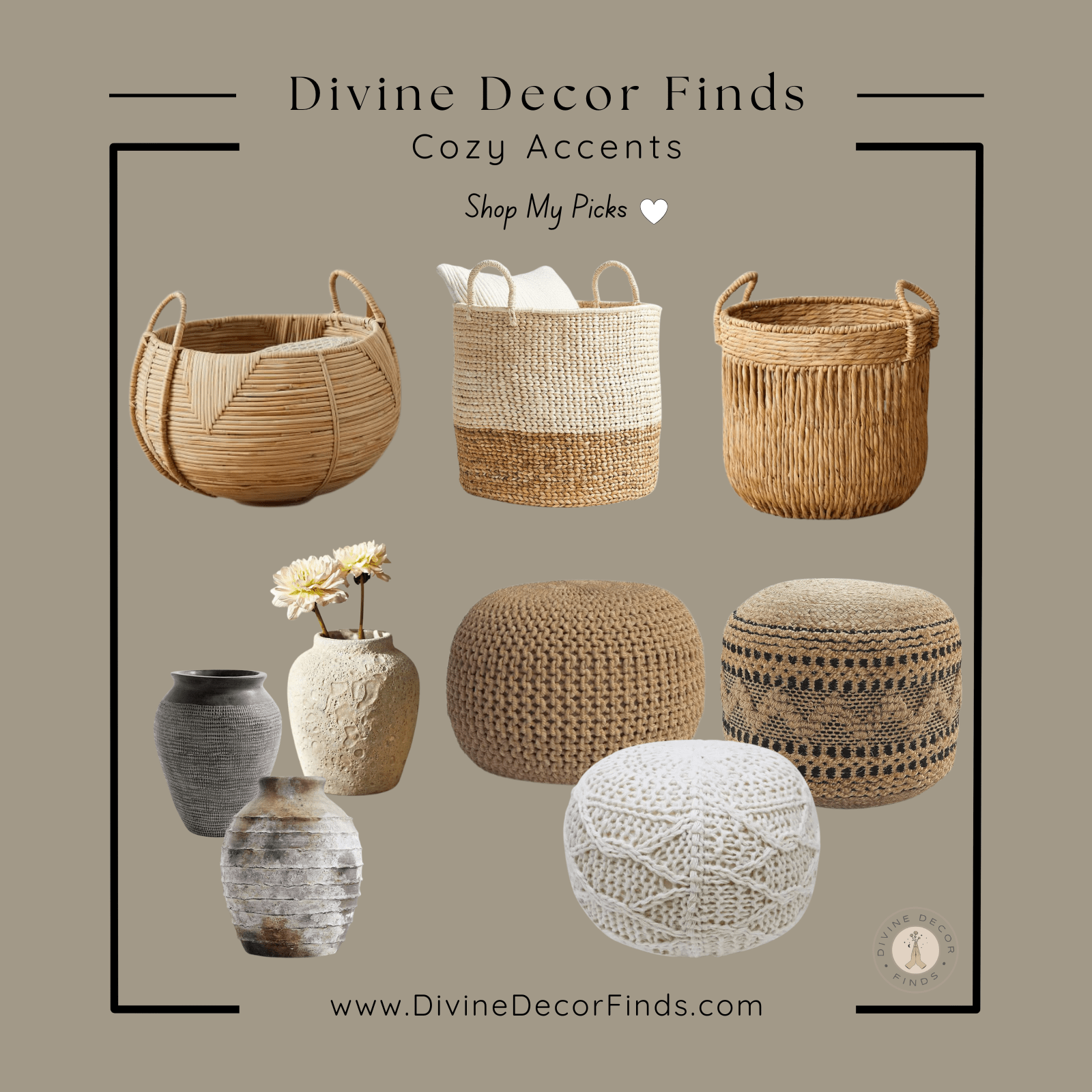 How to Layer Cozy Textures for a Warm Winter Home | Divine Decor Finds