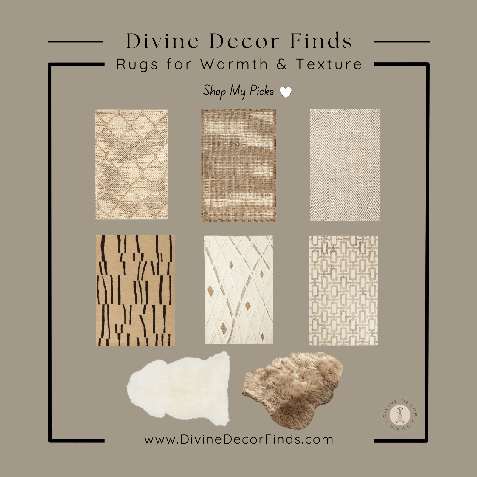 How to Layer Cozy Textures for a Warm Winter Home | Divine Decor Finds