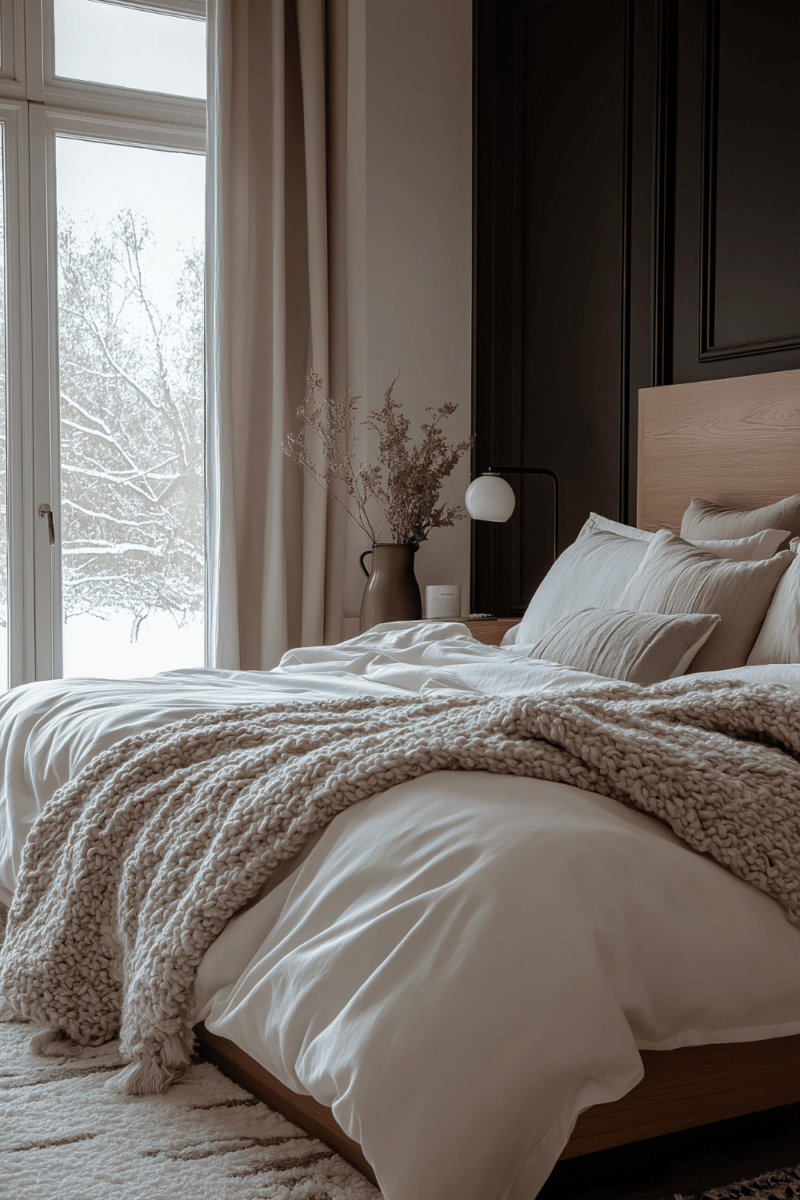 Dreamy Winter Bedrooms: Organic Modern Design Ideas for a Cozy Retreat ...