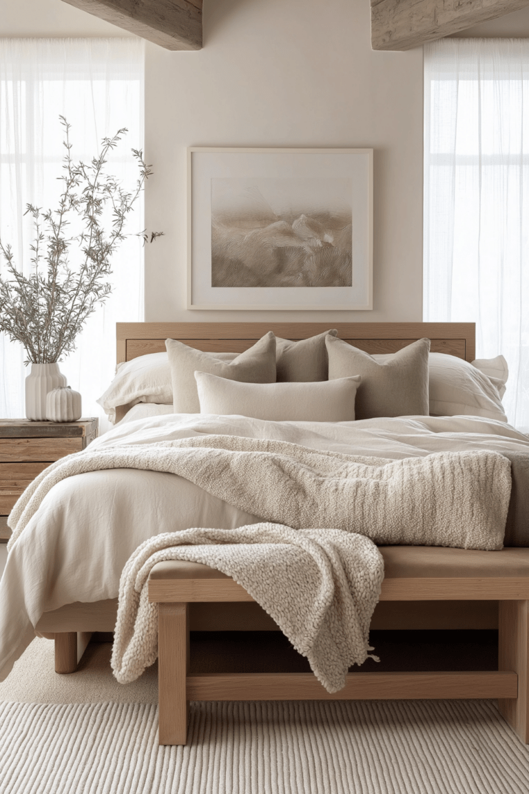Dreamy Winter Bedrooms: Organic Modern Design Ideas for a Cozy Retreat ...