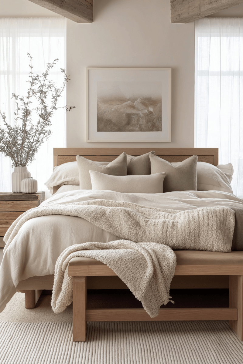 Dreamy Winter Bedrooms: Organic Modern Design Ideas for a Cozy Retreat ...