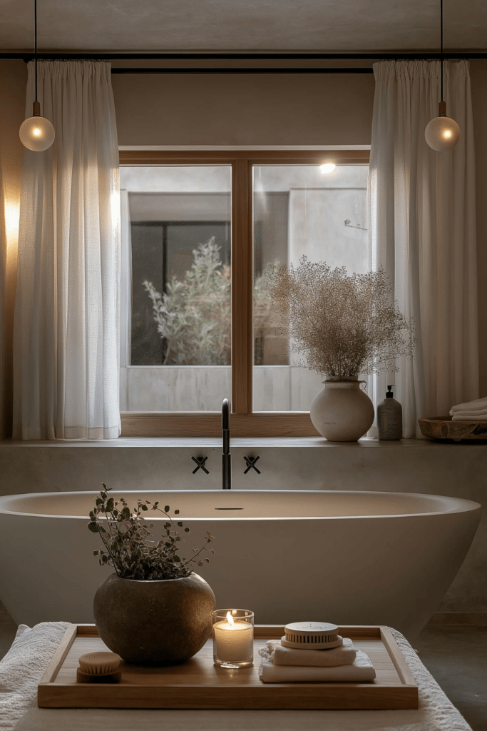 Timeless & Tranquil: Organic Modern Bathrooms That Feel Like a Spa ...