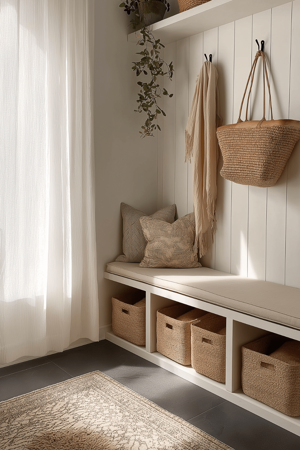 Organic Modern Entryway Ideas: Create Calm from the First Step | Divine ...