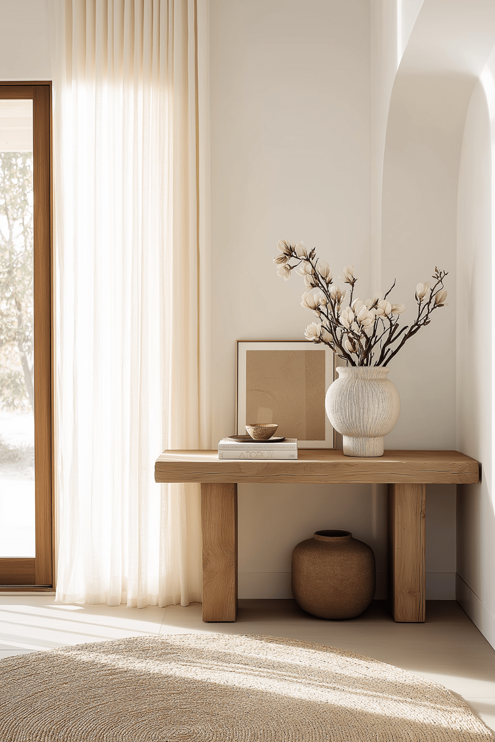 Organic Modern Entryway Ideas: Create Calm from the First Step | Divine ...