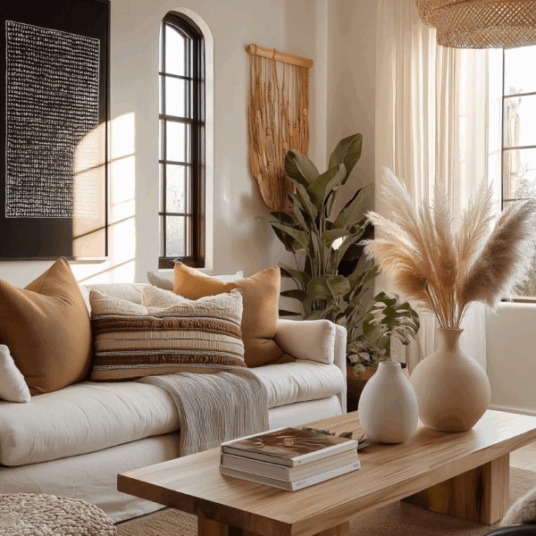 Boho Breeze: Organic Modern Decor That Channels Summer’s Soul | Divine ...