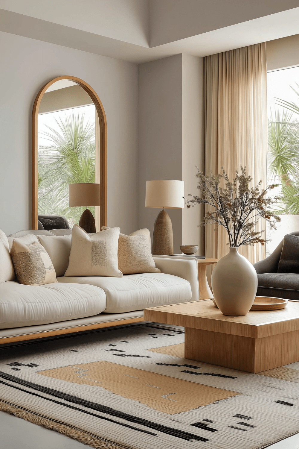 Organic Modern Mirrors: Reflect Light and Style in Your Space | Divine ...