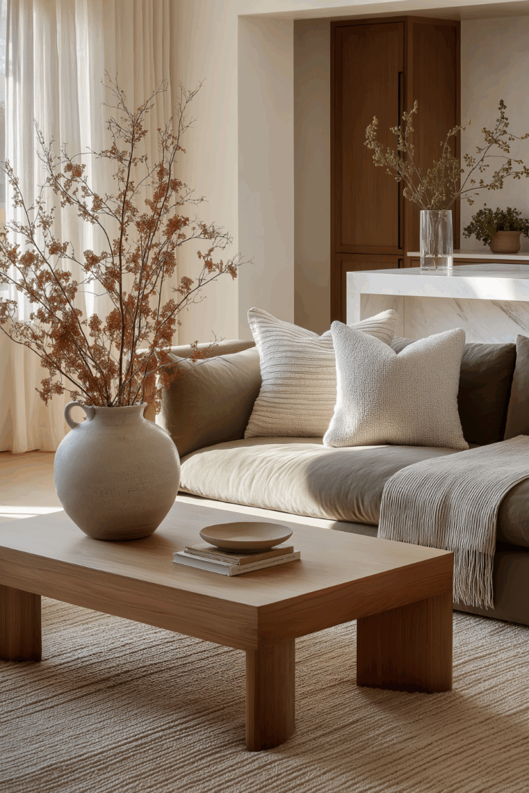 Organic Modern Fall Textiles: Cozy Layers to Transform Your Home ...