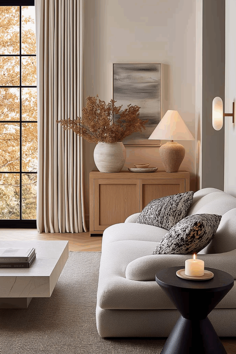 Organic Modern Fall Lighting: Create a Golden Seasonal Glow | Divine ...